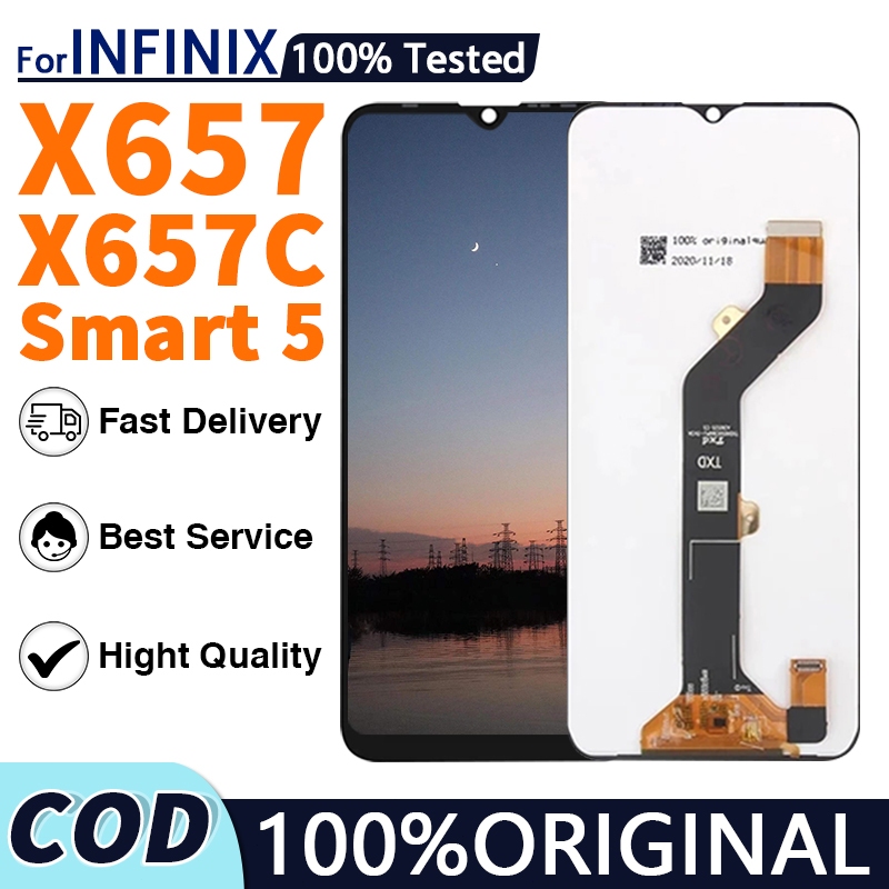 Jual 【ORIGINAL】LCD for Infinix for Smart 5 /X657/X657c ORIGINAL 100% FULLSET TOUCHSCREEN HD ...