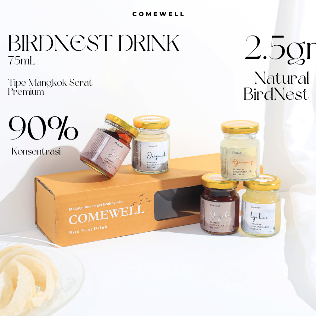 Jual [PREMIUM] MINUMAN SARANG BURUNG WALET BIRDNEST 75ml | Shopee Indonesia