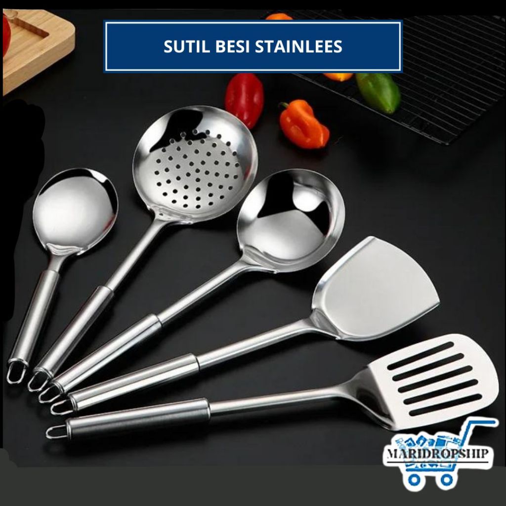 Jual SUTIL ALAT MASAK DAPUR SARINGAN STAINLEES ANTI KARAT BAHAN ...