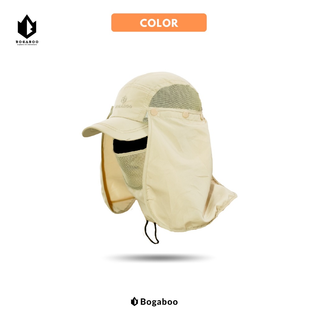 Jual Bogaboo topi mancing masker Jepang Microfibre quickdry - topi ...