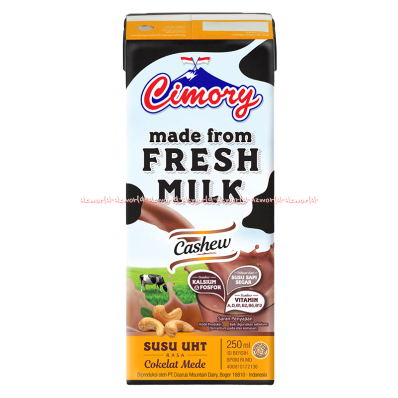 Jual Cimory 250ml Made From Fresh Milk Blueberry Almond Sea salt Marie ...