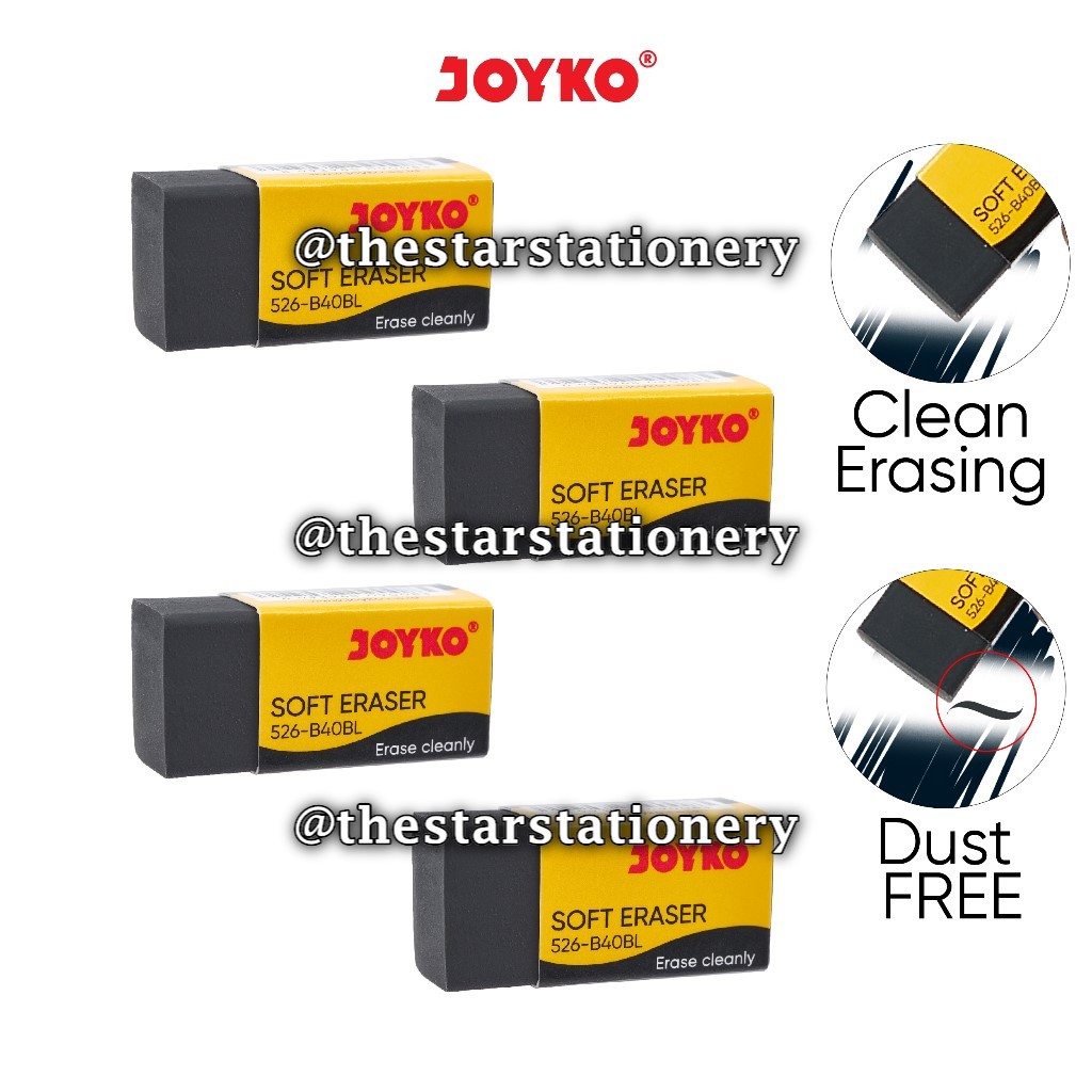Jual (1 Biji) GROSIR Penghapus Joyko ER-20BL / Eraser Joyko ER20BL / Joyko ER 20 BL | Shopee ...