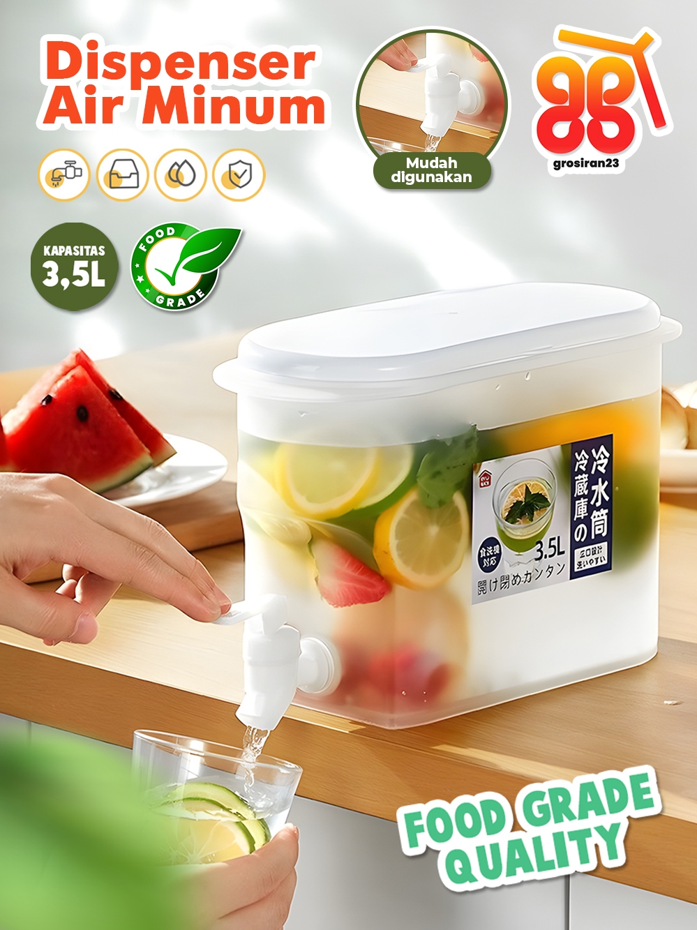 Jual Dispenser Portable / Dispenser Jus Juice Portable / Tempat Minuman ...