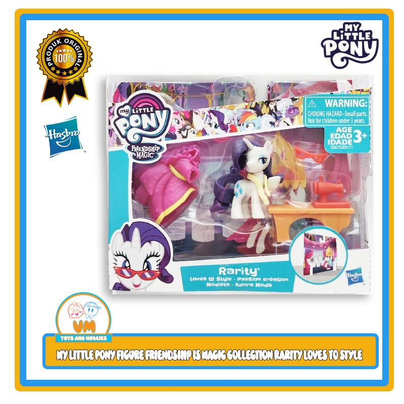 Jual My Little Pony Figure Friendship is Magic Collection Rarity Loves ...
