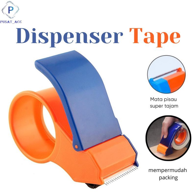 Jual Tape Cutter - Dispenser Lakban Tempat Lakban 2inch Plastik ...