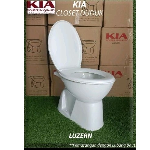 Jual Kloset Duduk Siram Exclusive KIA LUZERN | Shopee Indonesia