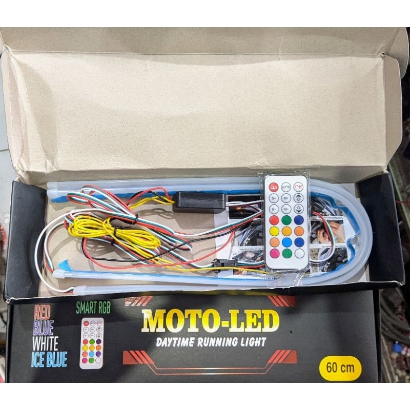 Jual LED ALIS SMART RGB 60CM REMOT MOTO LED ALIS RGB GEN 3 | Shopee ...