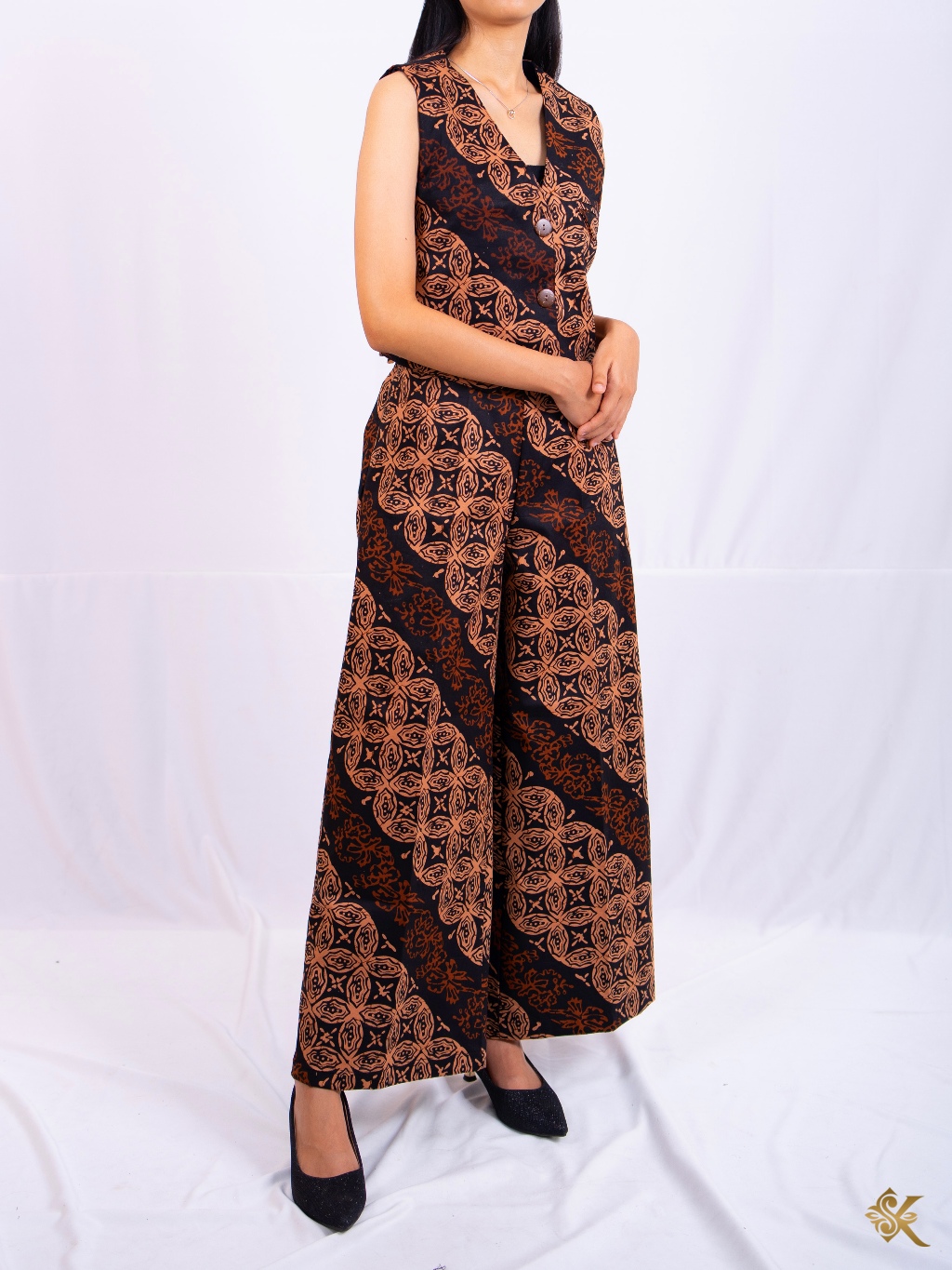 Jual Rompi Batik Premium / Vest Rompi Atasan Batik Wanita / Outfit ...