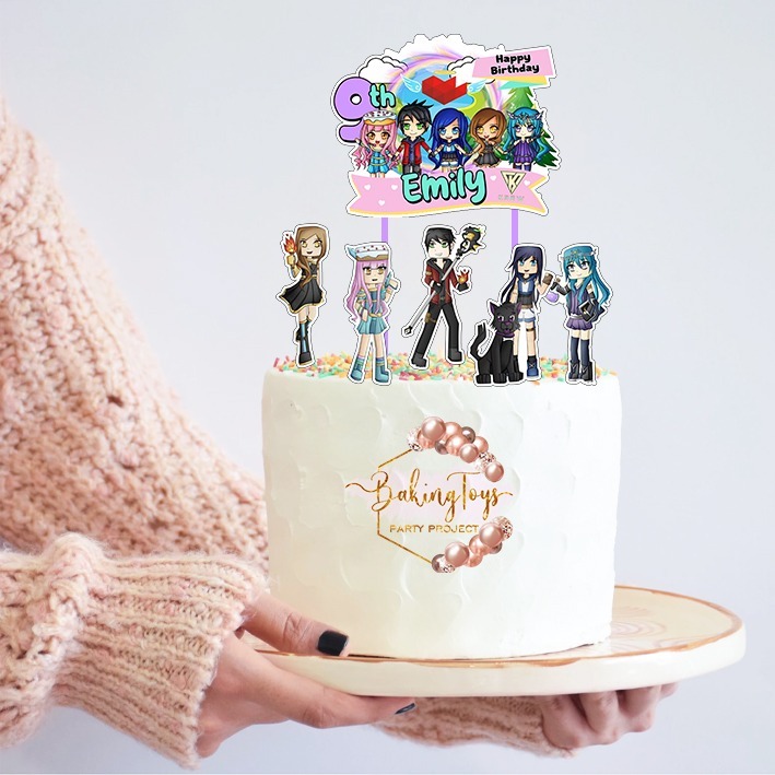 Jual Funneh and The Krew - Topper Cake Birthday / Hiasan Kue Ulang ...