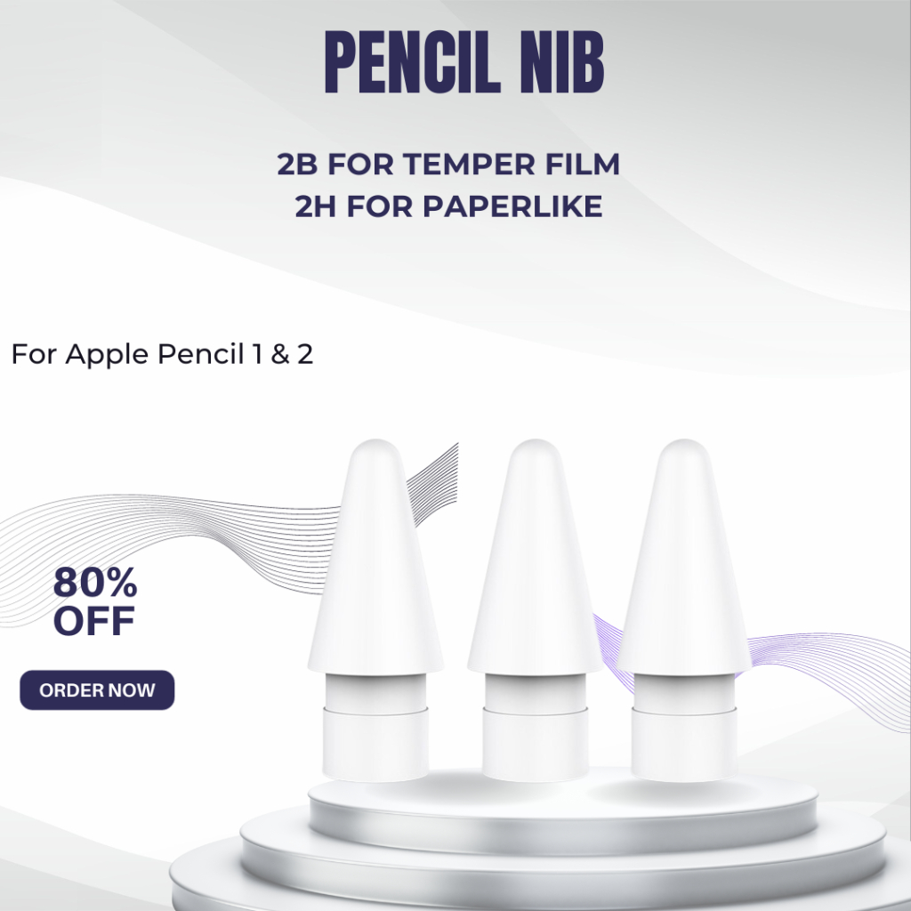 Jual Nib Tips for Ipad Pencil 1&2 Gen Apple Pencil Tips iPad Pencil ...