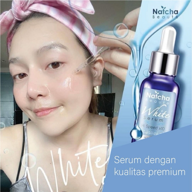 Jual NATCHA BEAUTE WHITE SERUM HI SPEED | Shopee Indonesia