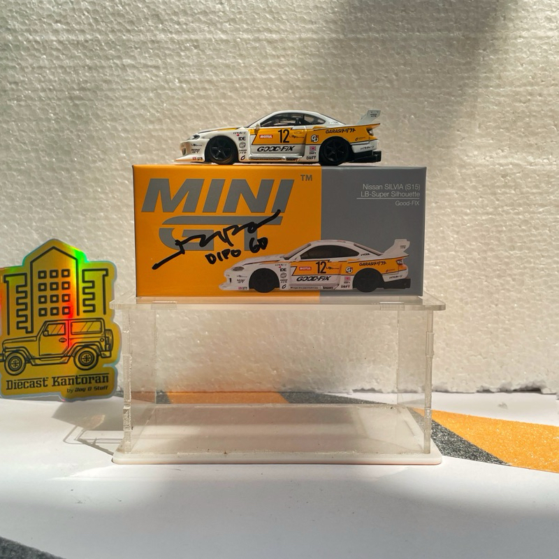 Jual Mini GT Nissan Silvia S15 LB Super Silhouette Good Fix Garasi ...