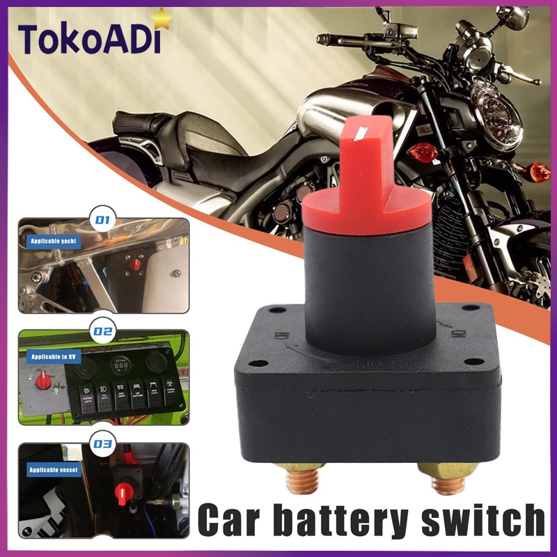 Jual Switch Aki Mobil Truk Perahu 12-60V Sakelar Matikan Mobil Saklar ...