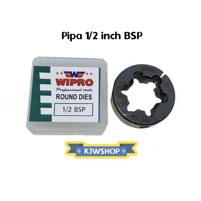 Jual Mata Snai Pipa Mata Snei WIPRO Round Dies Mata Senai Mata Snai ...