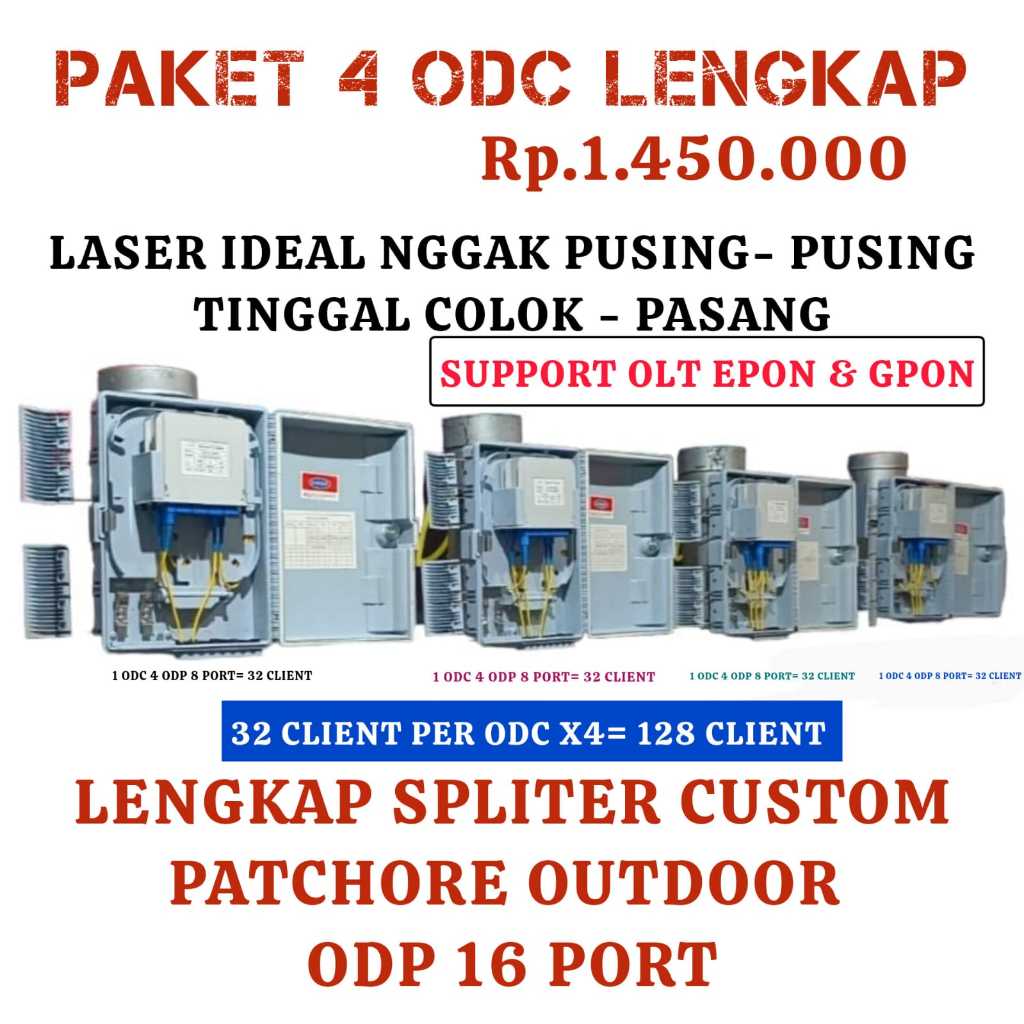 Jual paket 4 ODC | Shopee Indonesia