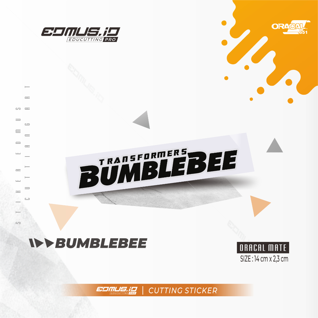 Jual Cutting Stiker Logo Bumblebee | Cutting Sticker Oracal Premium ...