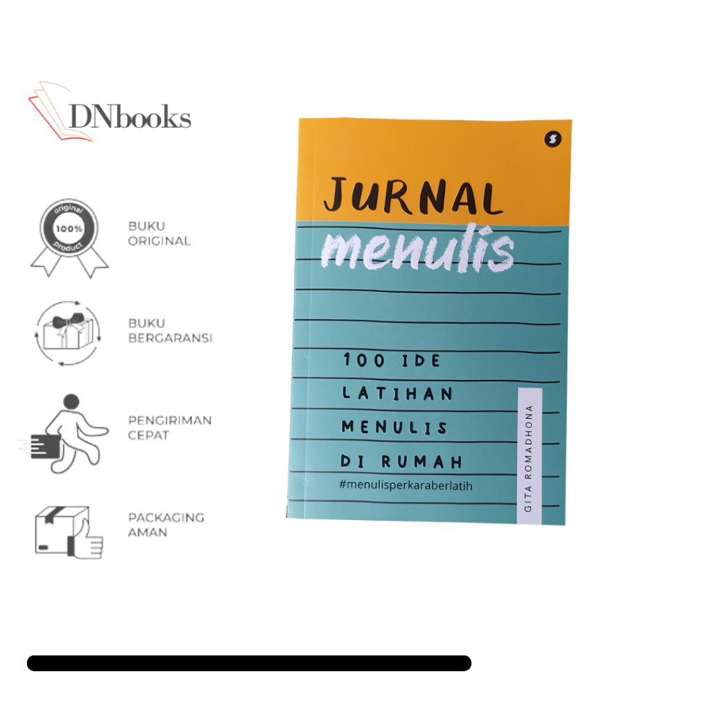 Jual JURNAL MENULIS - 100 IDE LATIHAN MENULIS DI RUMAH | Shopee Indonesia