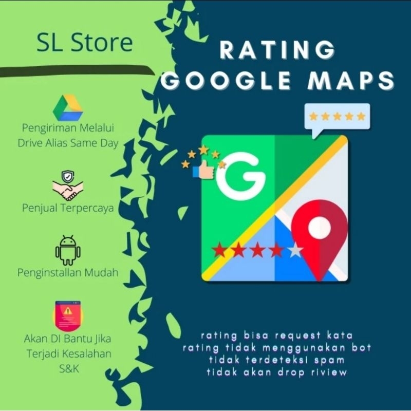 Jual Rating Maps / menaikkan rating di maps | Shopee Indonesia