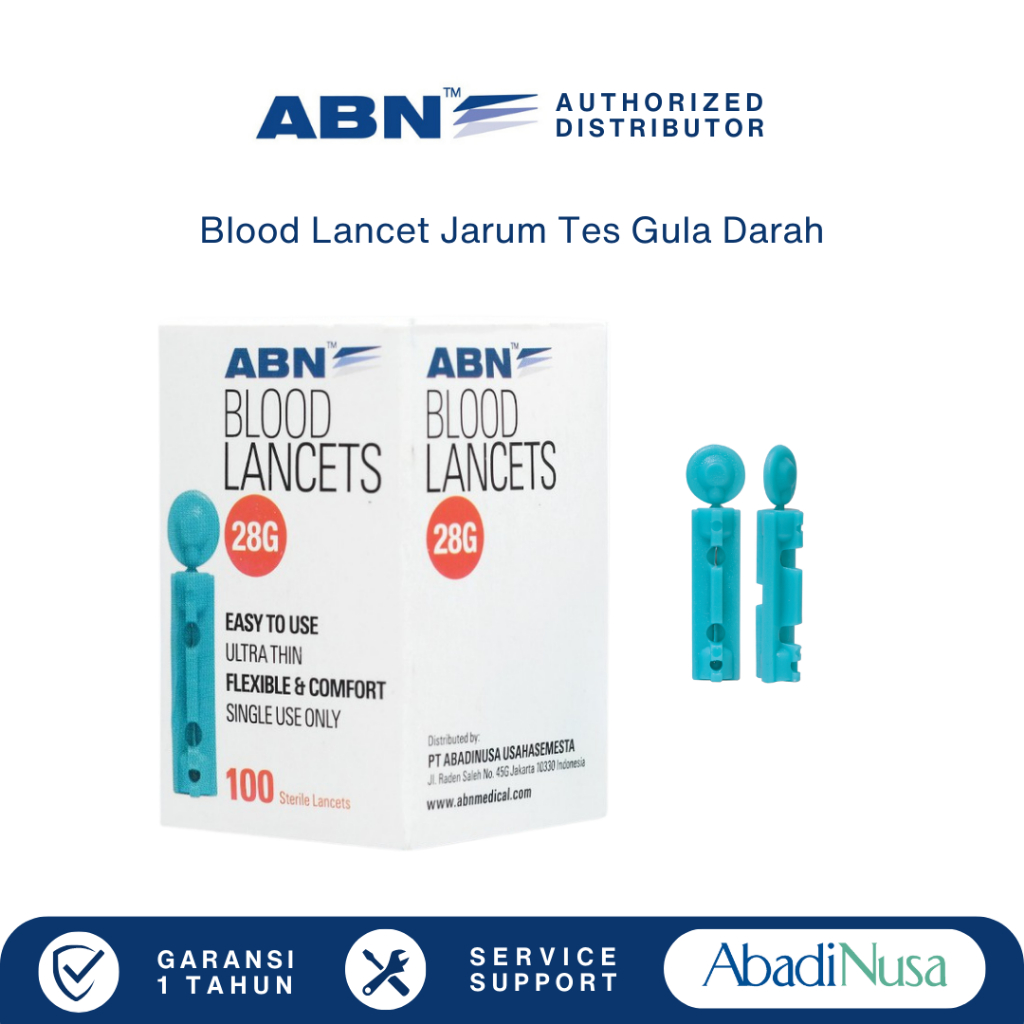 Jual ABN Blood Lancet Jarum Tes Gula Darah | Shopee Indonesia