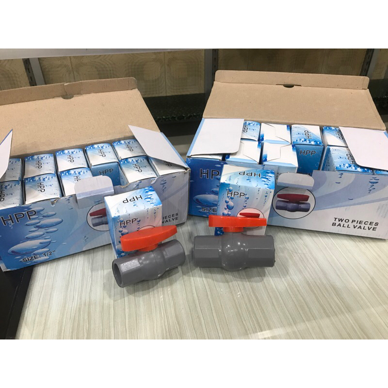 Jual STOP KRAN / PVC BALL VALVE FUSO/HPP/ TEXAS/VPR | Shopee Indonesia