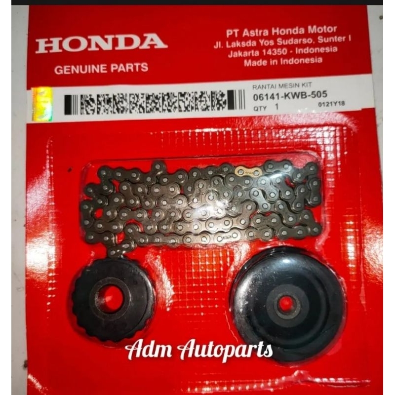 Jual Rantai keteng Revo fit Injeksi Revo X Fi Revo Injeksi (KWB) Ori ...