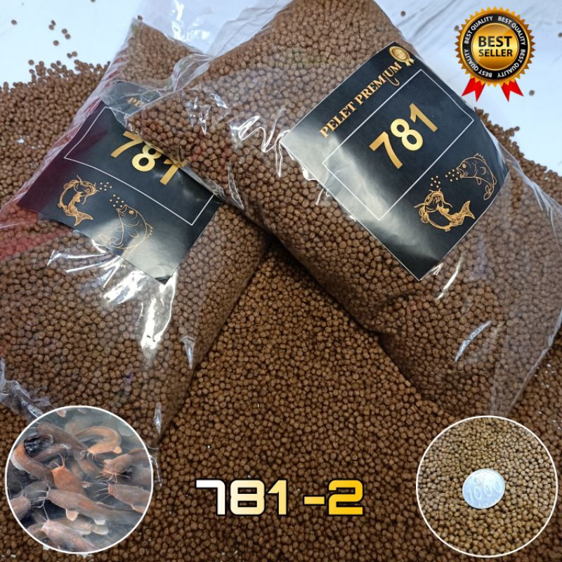 Jual 100% ORIGINAL TANPA CAMPURAN PELET 781-2 KEMASAN 1000GRAM / PAKAN ...