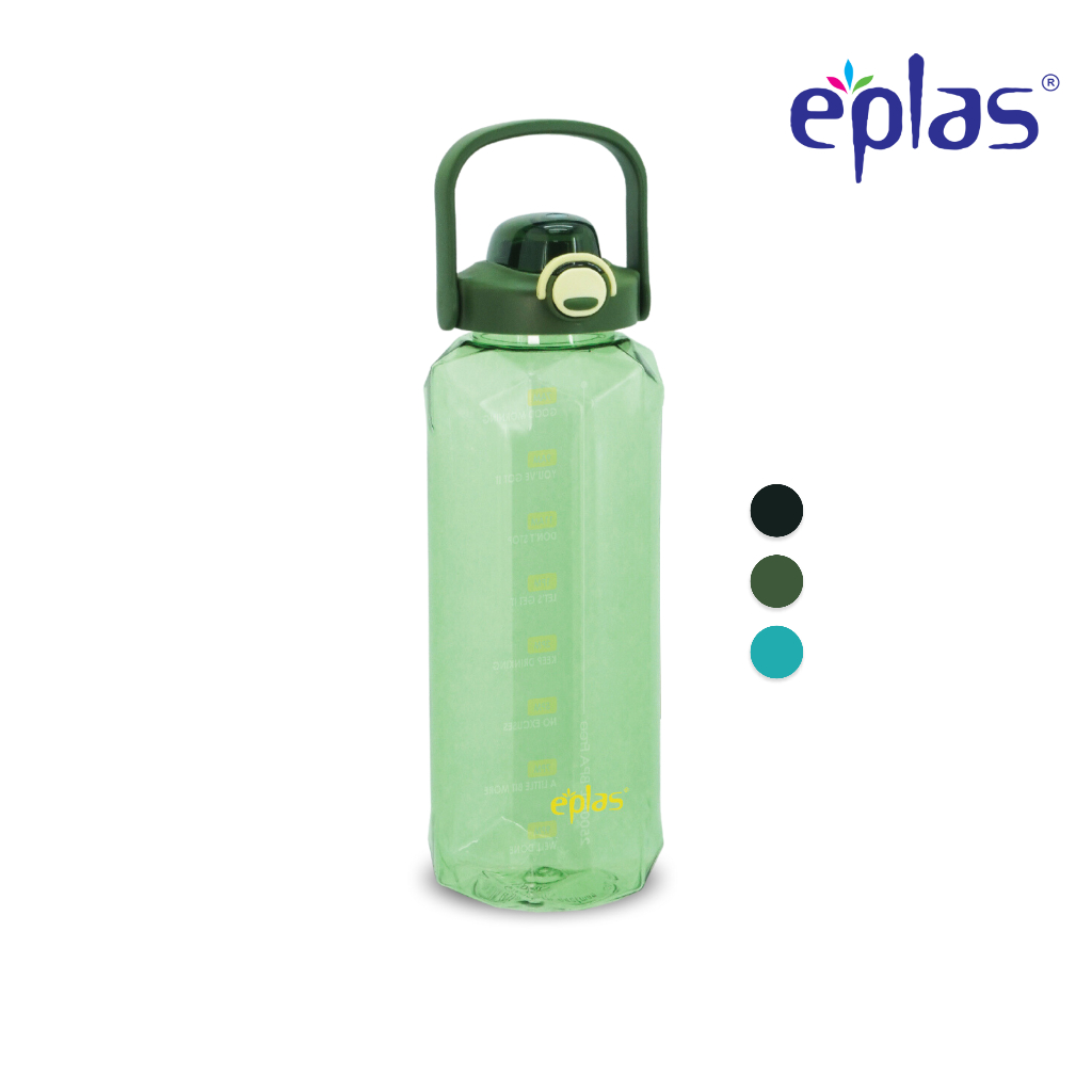 Jual EPLAS Botol Minum 2,5L Motif Diamond Heavy Duty Bahan Tritan Botol ...