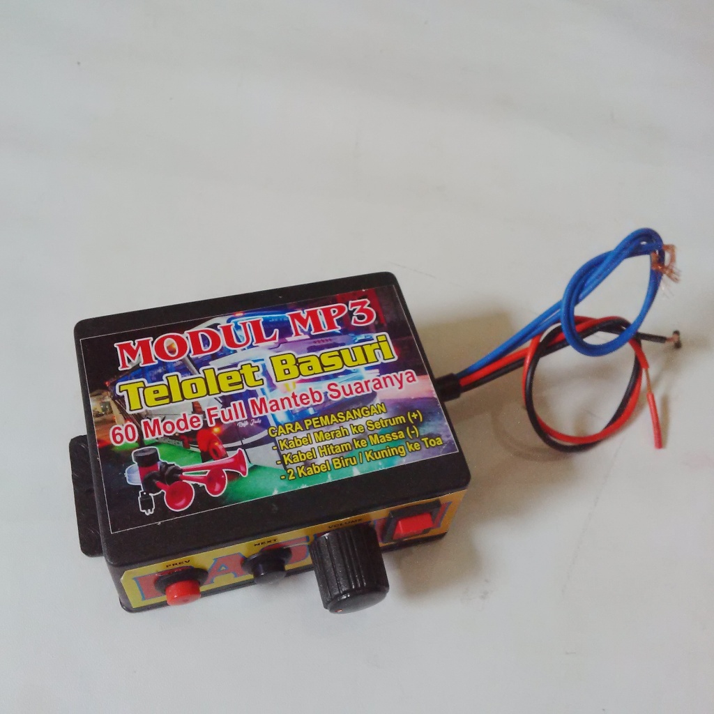 Jual modul basuri modul viral klakson telolet basuri 60mode suara ...