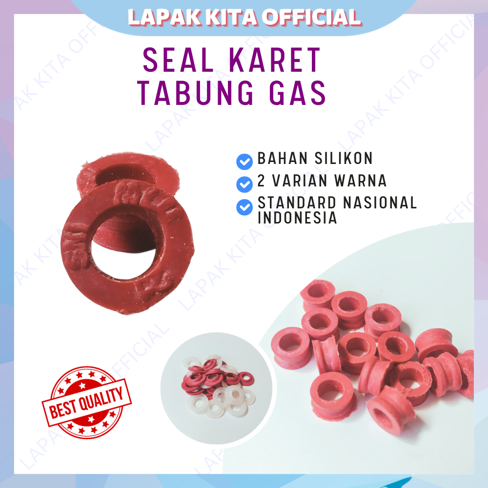 Jual Seal karet SNI tabung gas lpg pengaman karet merah regulator ...