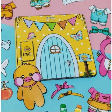 Jual Toca Boca paper Doll QUIET BOOK Bebek Viral Mixue Paling Lengkap ...