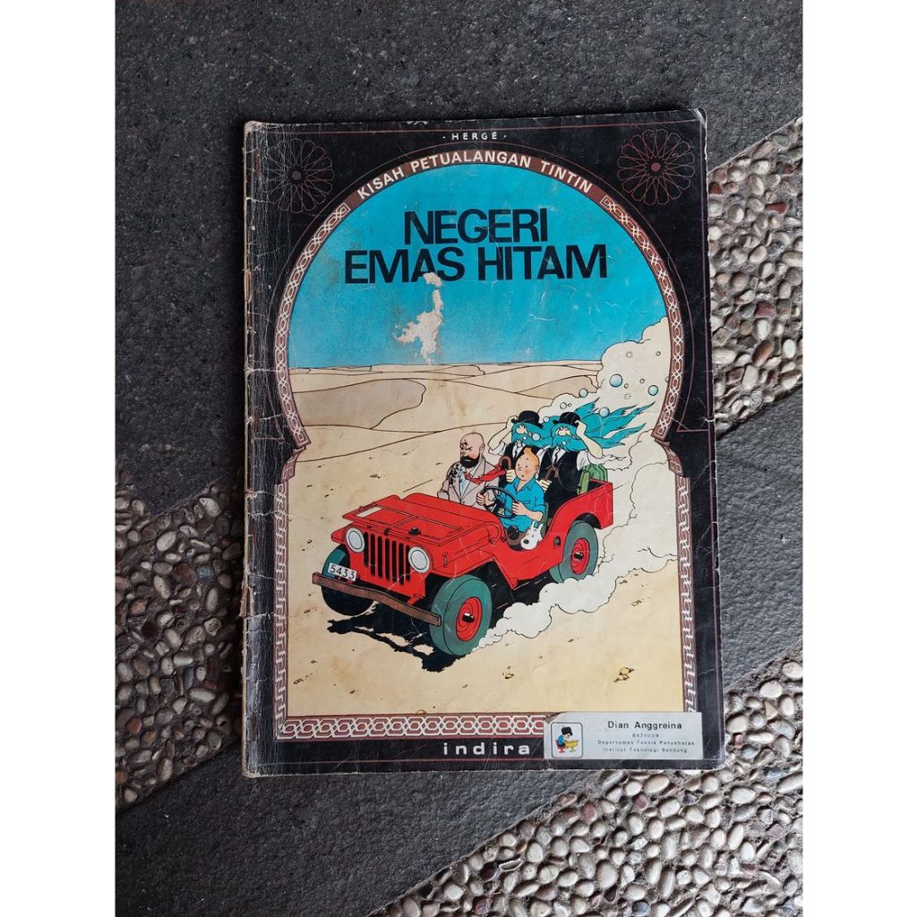 Jual komik original tintin 1978 kisah negeri emas hitam | Shopee Indonesia