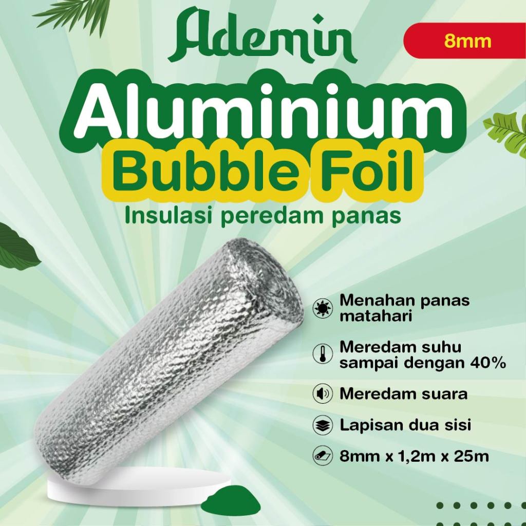 Jual Aluminium Foil Bubble | Insulasi Atap | Peredam Panas Atap ADEMIN ...