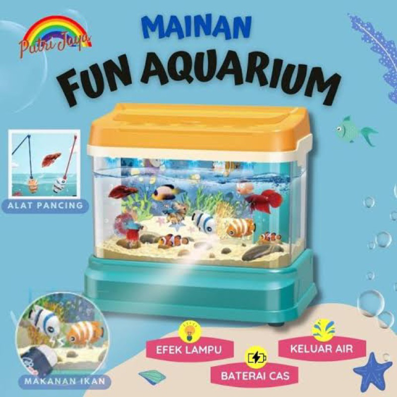 Jual (BISA COD) MAINAN ANAK FUN AQUARIUM / Mainan Anak Fun Aquarium ...