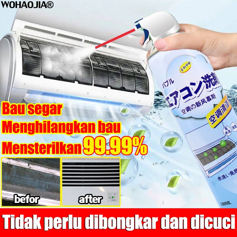 Jual Bersihkan dalam 1detik WOHAOJAI AC Cleaner Spray 300ml ...