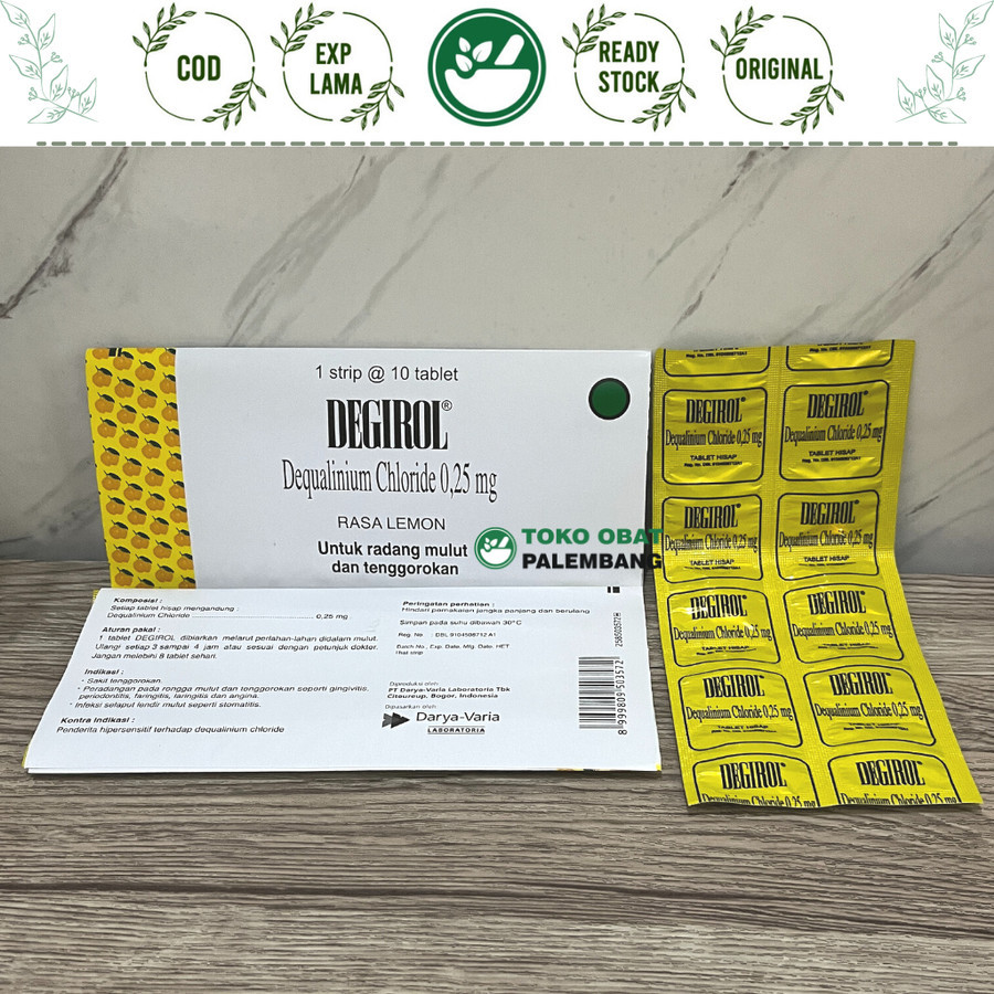 Jual DEGIROL 10 TABLET | Shopee Indonesia