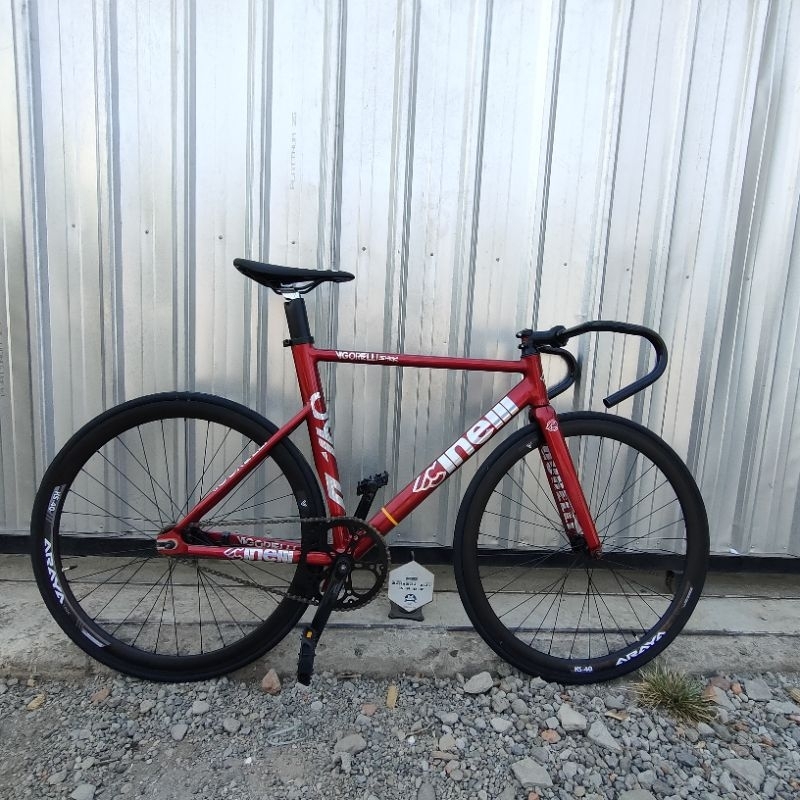 Jual Ready Fulbike Fixie Vigoreli Shark Raplika Custom | Shopee Indonesia