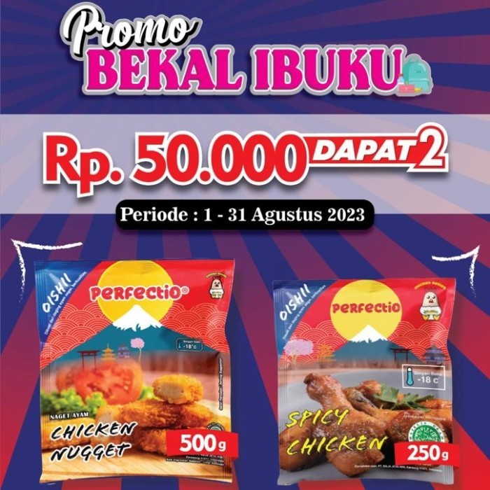 Jual PAKET BUNDLING PERFECTIO MURAH Naget Perfectio 500g r+ Spicy ...