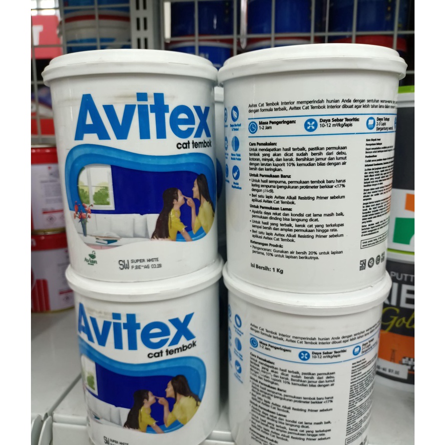 Jual New Cat Tembok (Merah,Pink,Kuning,Cream,Hijau) Plafon Gypsum ...