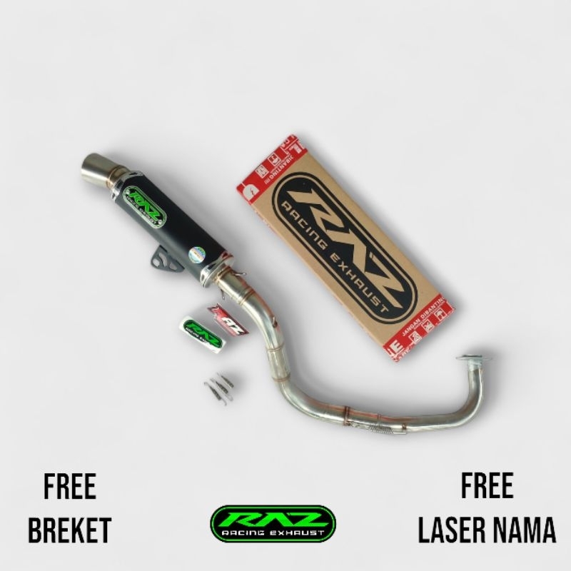 Jual knalpot samlong cobra original raz exhaust (free breket) untuk ...