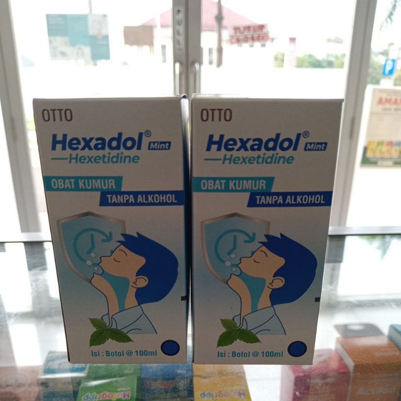 Jual HEXADOL Mint 100 ml / Obat Kumur | Shopee Indonesia