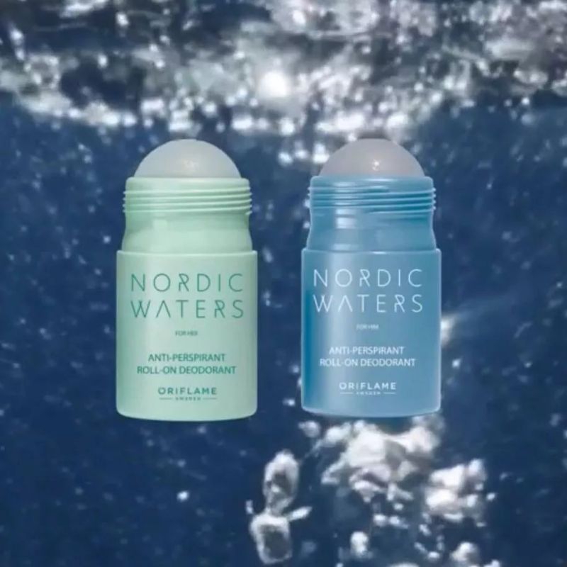 Jual BARU Nordic Waters For Her/Him Anti-perspirant Roll-On Deodorant ...