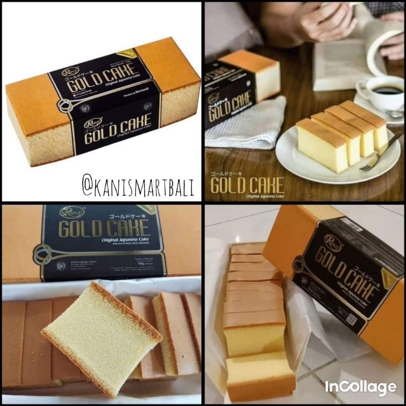 Jual rious gold cake original frozen / kek jepang /cake japanese / kue ...