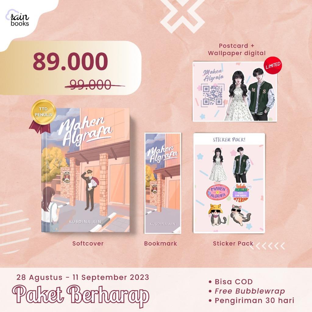 Jual Buku Novel Mahen Algrafa - Kusdina Ain - Rainbook - Bumifiksi ...
