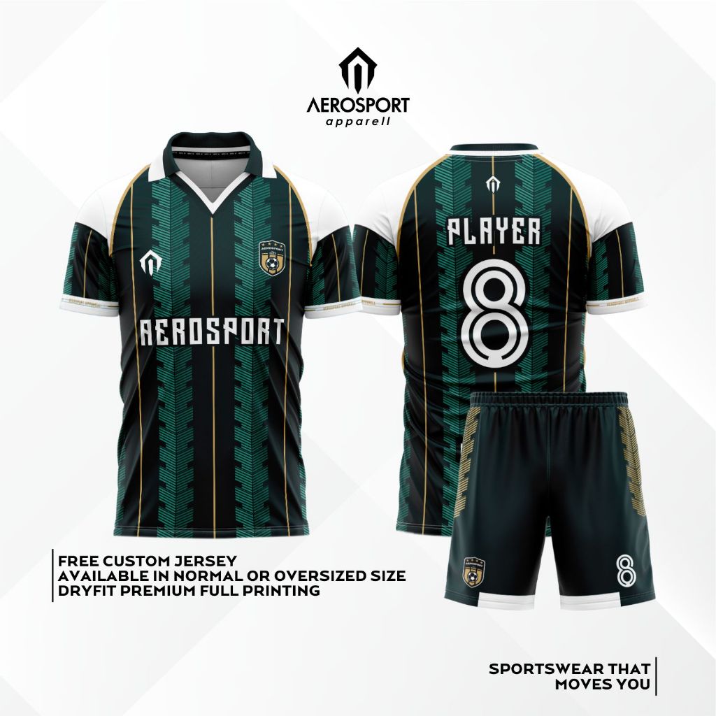 Jual Jersey Futsal Retro Classic RIBBER DRAW Berkerah Full Printing ...