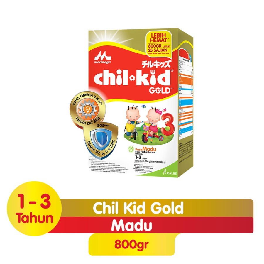 Jual Morinaga Chil Kid Gold 780gr - Chil-Kid Gold ( Usia 1-3 Tahun ...