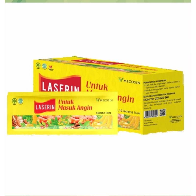 Jual laserin sirup herbal masuk angin 15ml | Shopee Indonesia