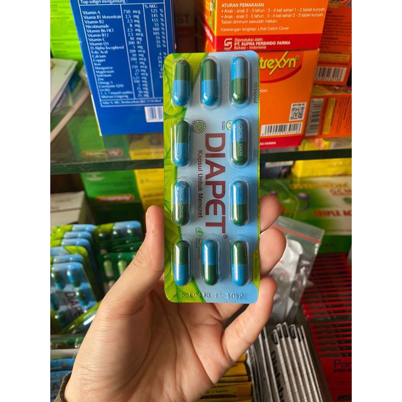 Jual Diapet isi 10 Obat mencret | Shopee Indonesia