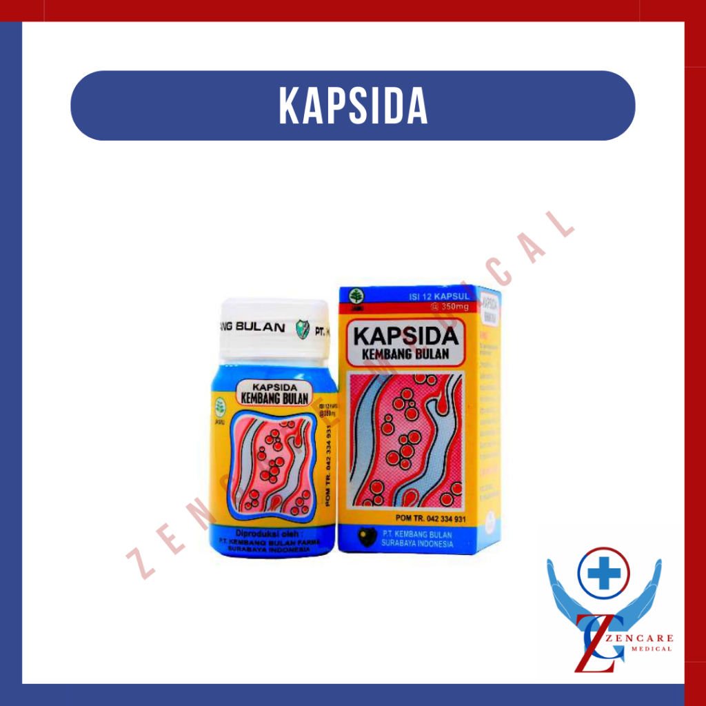 Jual Kapsida Kembang Bulan Sebotol Isi 12 Tablet | Shopee Indonesia
