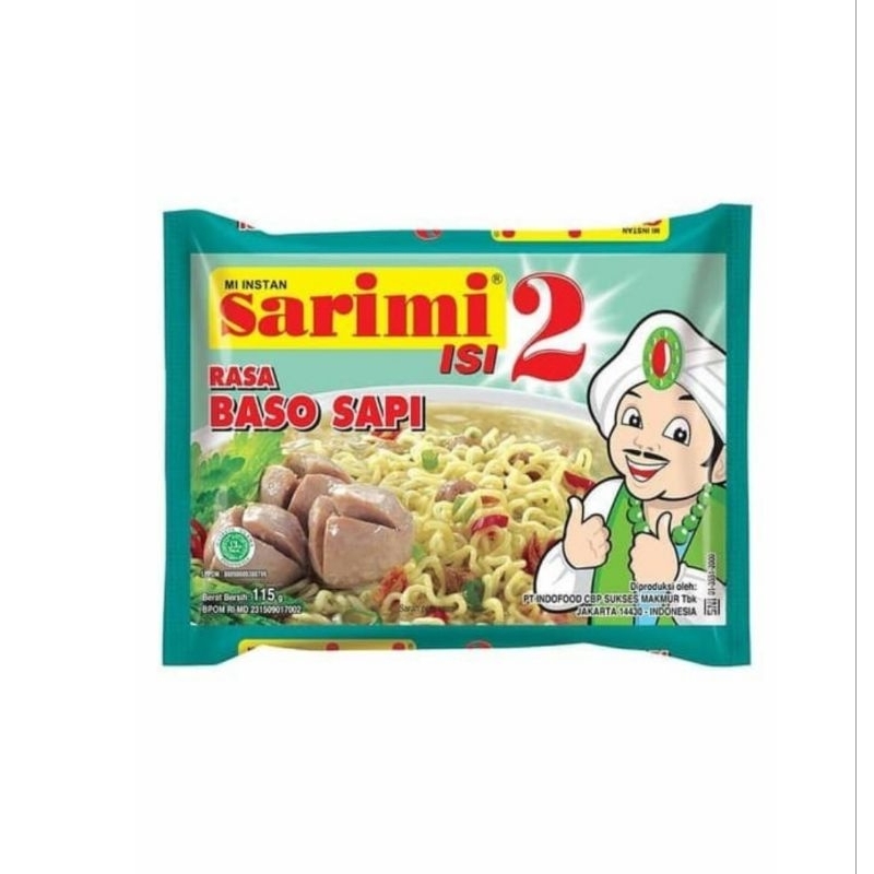 Jual Sarimi Isi 2 Bakso Sapi 115g | Shopee Indonesia