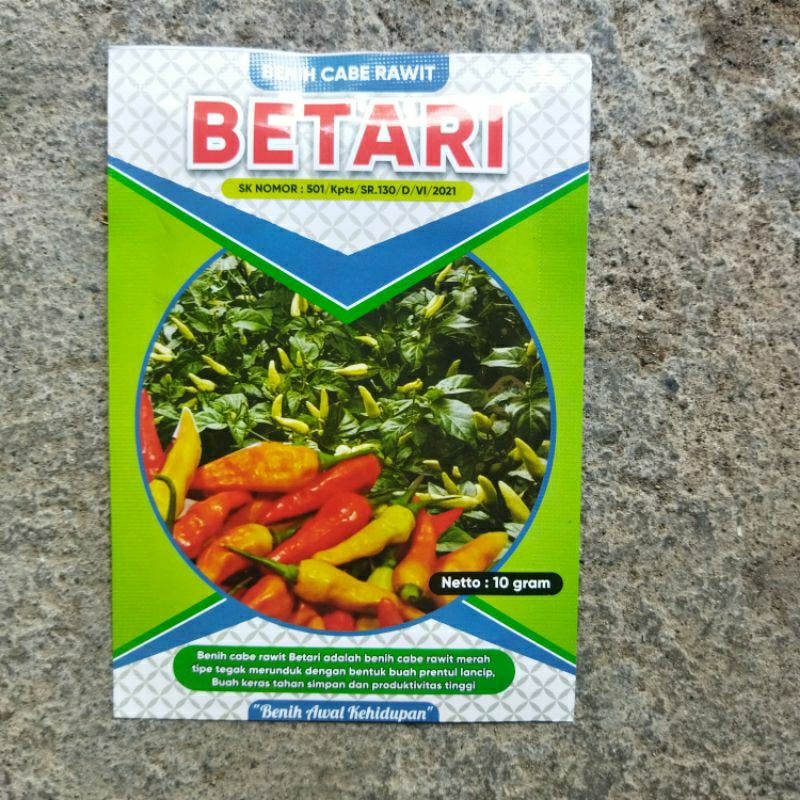 Jual BENIH CABAI BETARI 10 GRAM | Shopee Indonesia